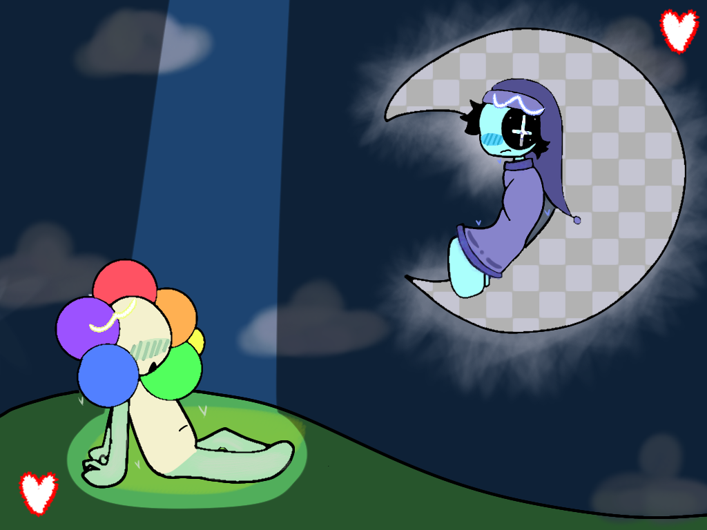 Moonflower draw - ibisPaint