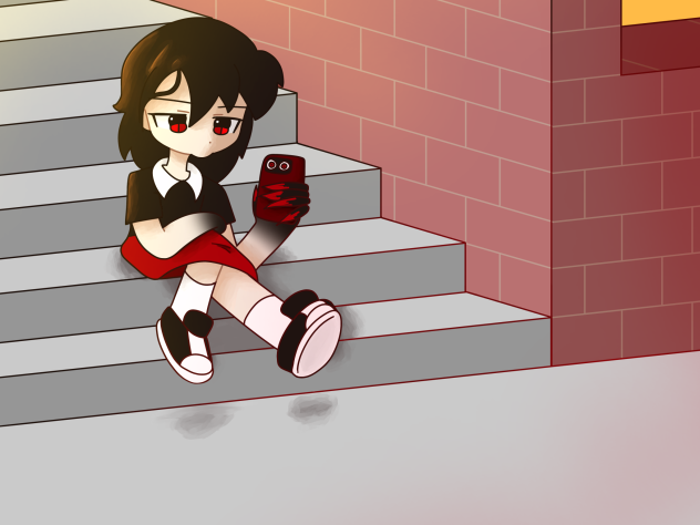 sum random demon girl - ibisPaint