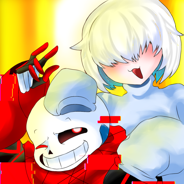 error god sans and Luna - ibisPaint