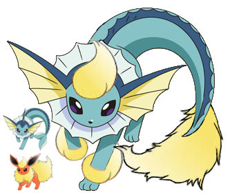 two type Eevee evolutions - ibisPaint