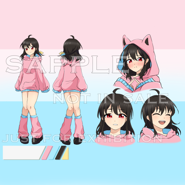 Yuki-character sheet - ibisPaint