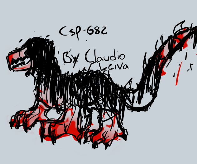 Scp-682 - ibisPaint