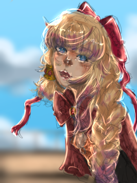 Redraw of my first posted drawing - ibisPaint