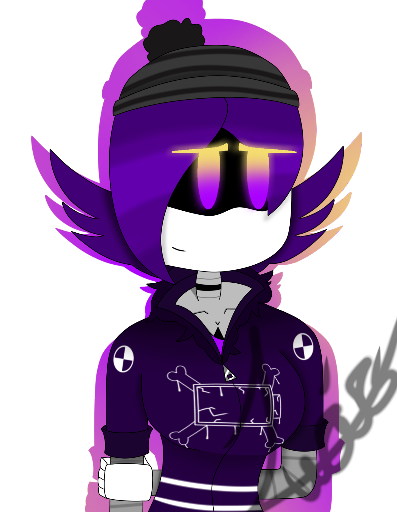 Uzi Fan art !! (Murder drones) - ibisPaint