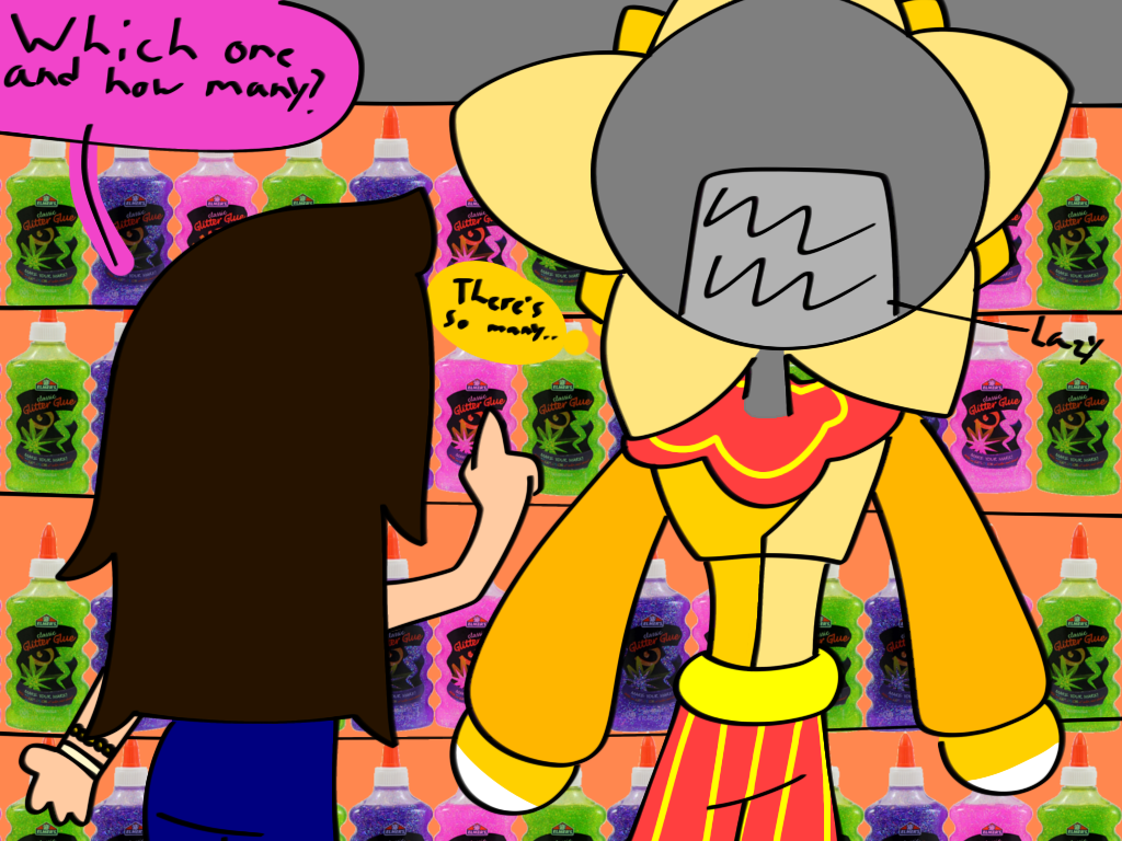 We went ''grocery'' shopping - ibisPaint