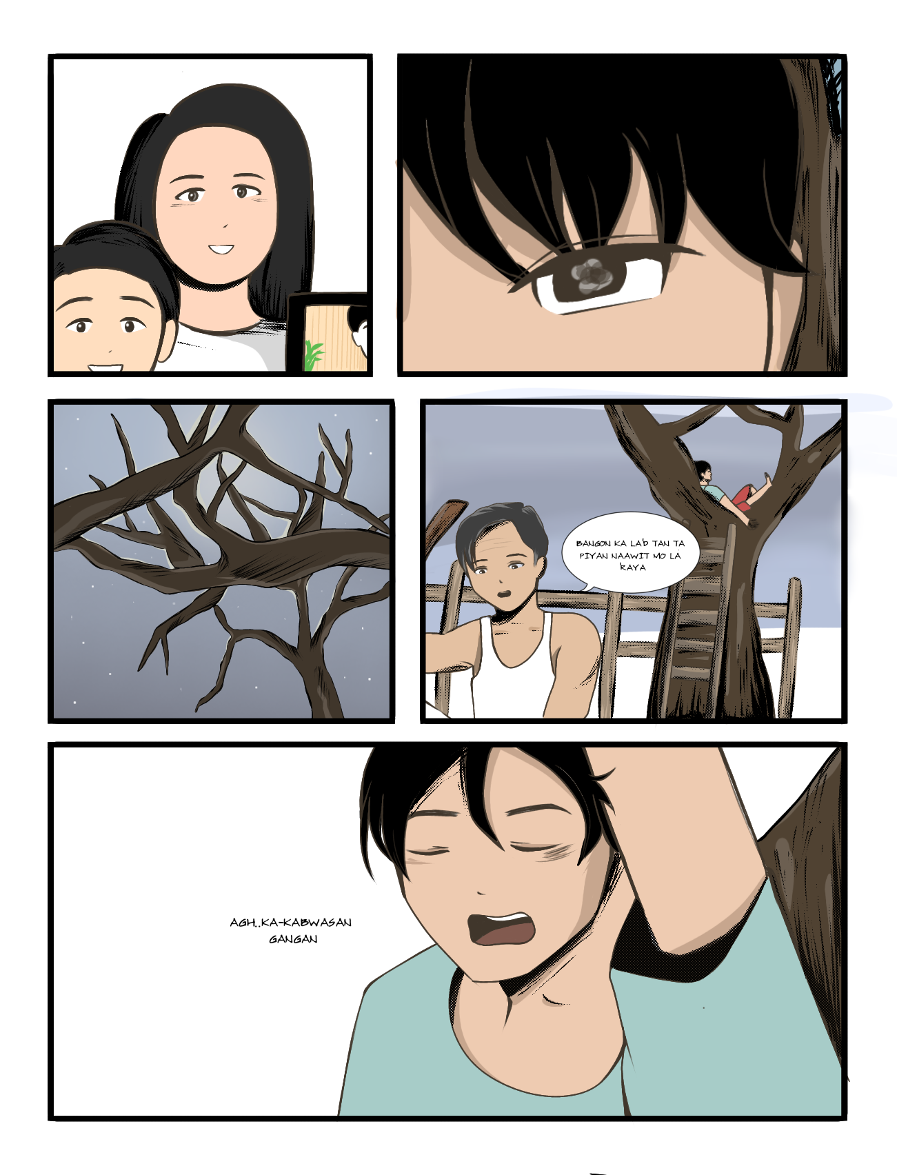 page 1 comics - ibisPaint