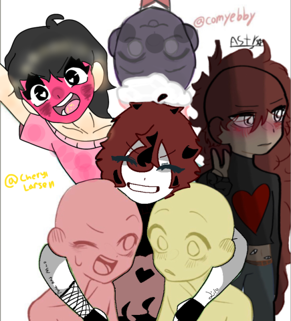 friends collab - ibisPaint