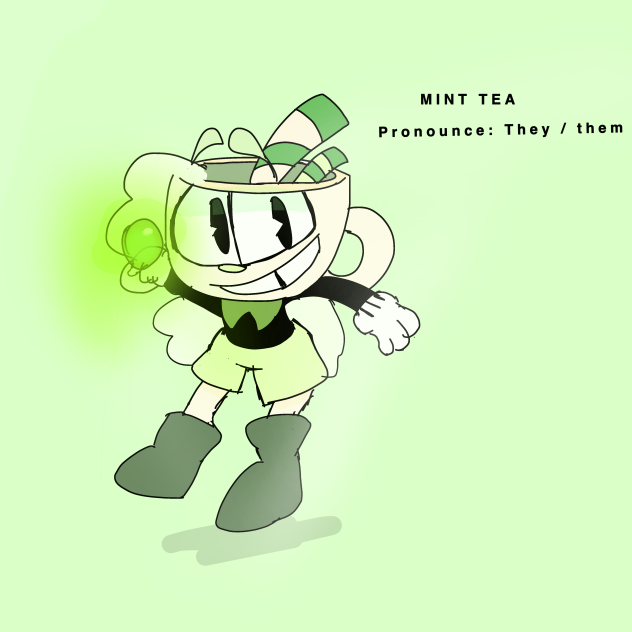 Mint tea oc - ibisPaint