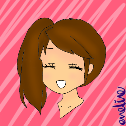 cheerful gal - ibisPaint