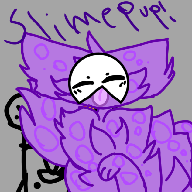 Slimepup! purple - ibisPaint
