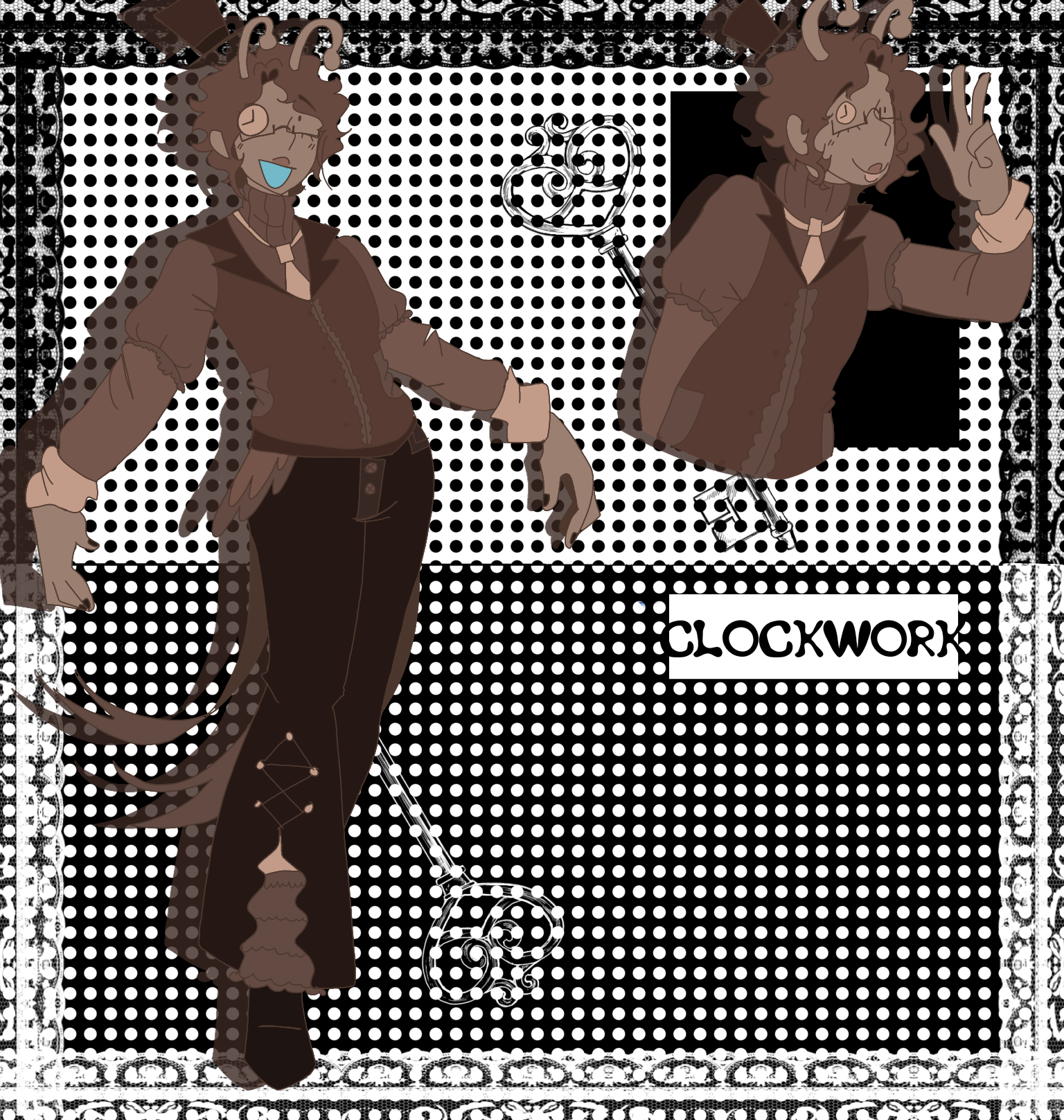 𝘾𝙇𝙊𝘾𝙆𝙒𝙊𝙍𝙆 ★ - ibisPaint