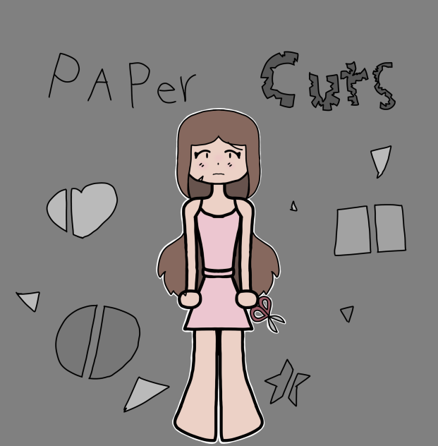 First interactive comic Papercuts - ibisPaint