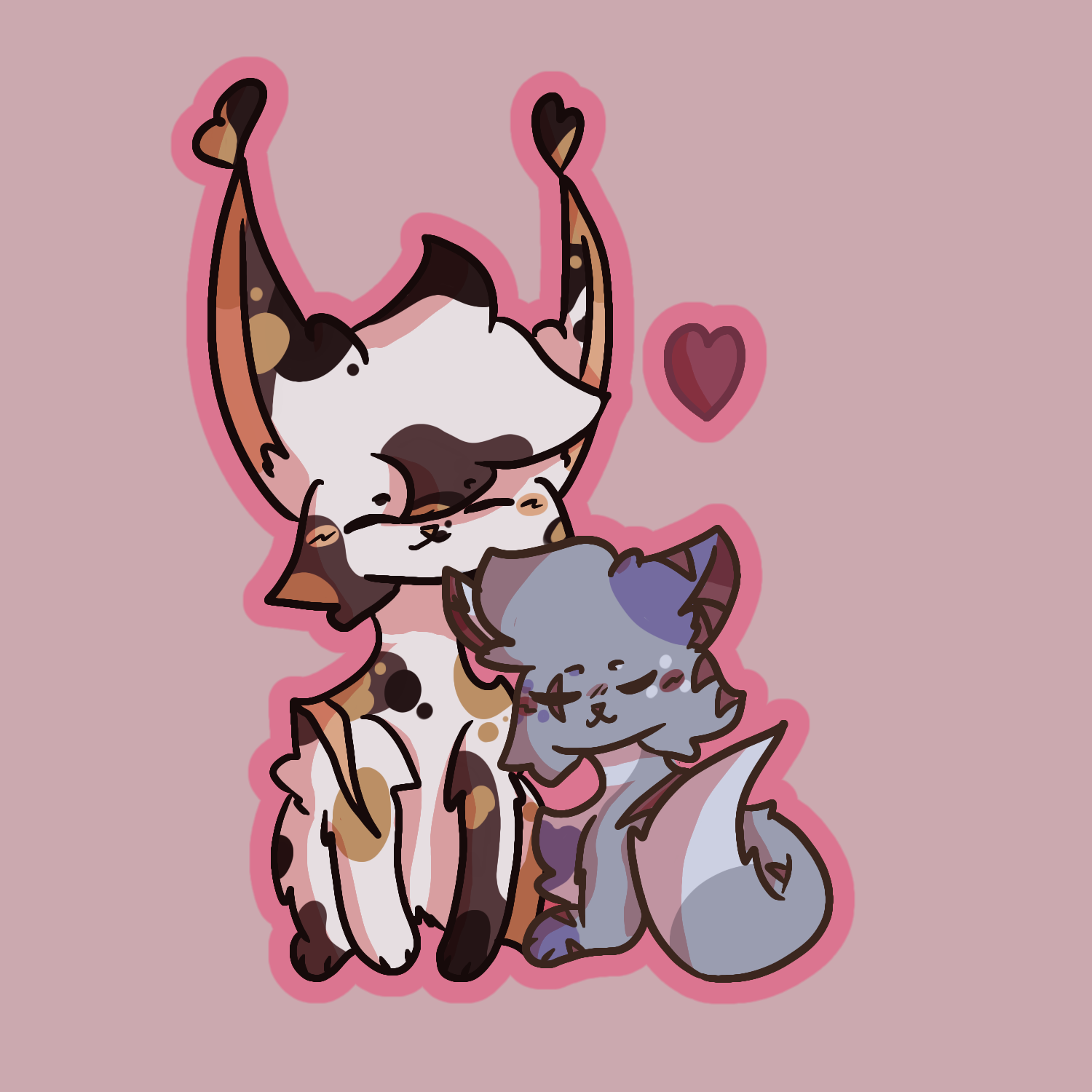 Kitty Cuddles - ibisPaint