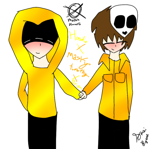 Masky x Hoodie (Timothy X Brian) - ibisPaint