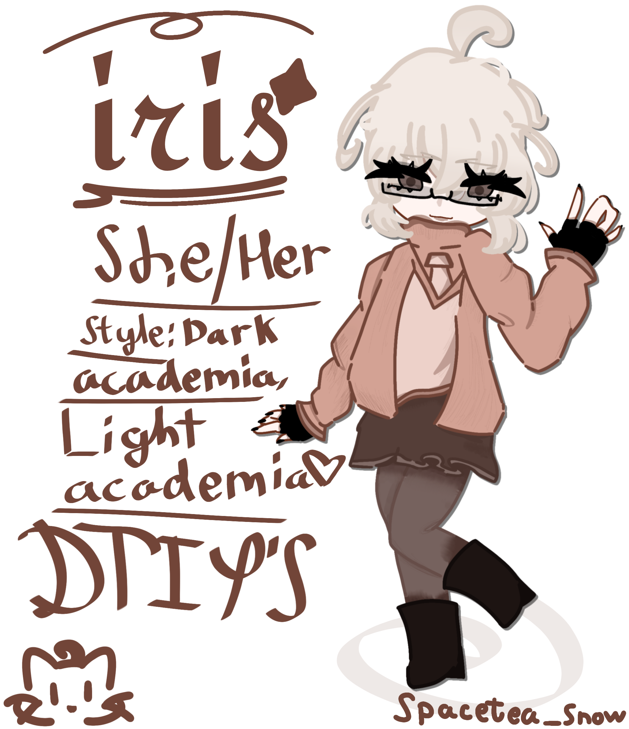 🐾iris dtiy's!🧋(my oc) - ibisPaint