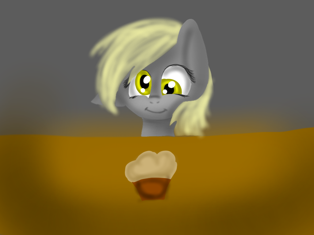 SpeedPaint - Derpy and Muffin - ibisPaint