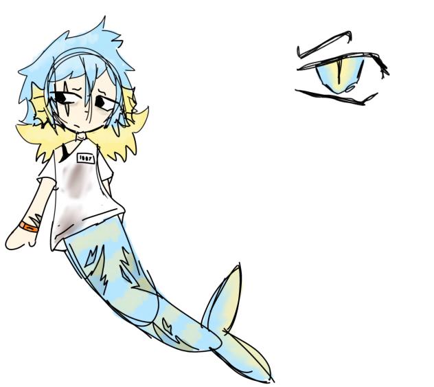 Tested mermaid OC - ibisPaint