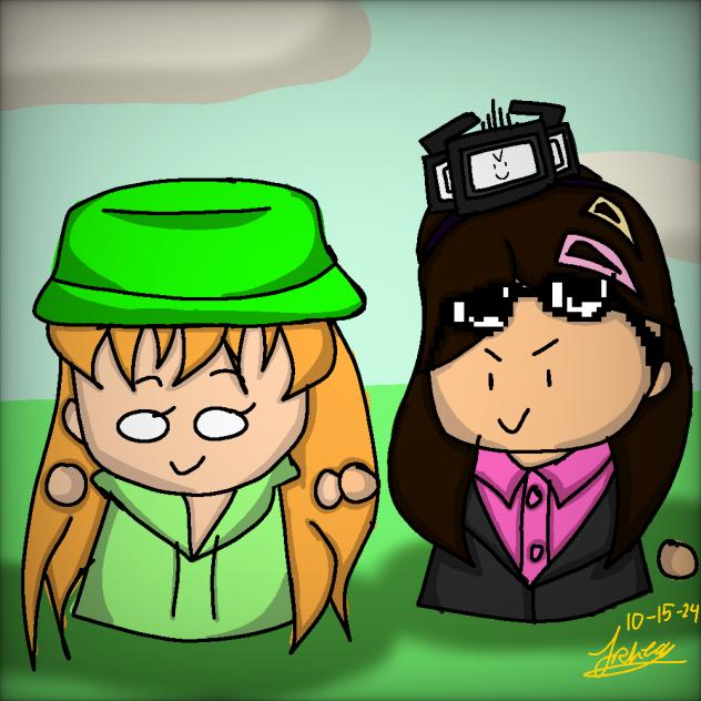 Me and mah POOKIE 😊 - ibisPaint