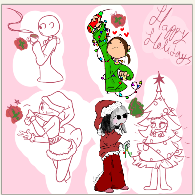 Christmas collab - ibisPaint