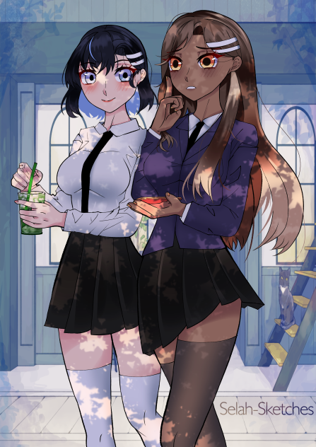 Katie & Carrie #1 - ibisPaint