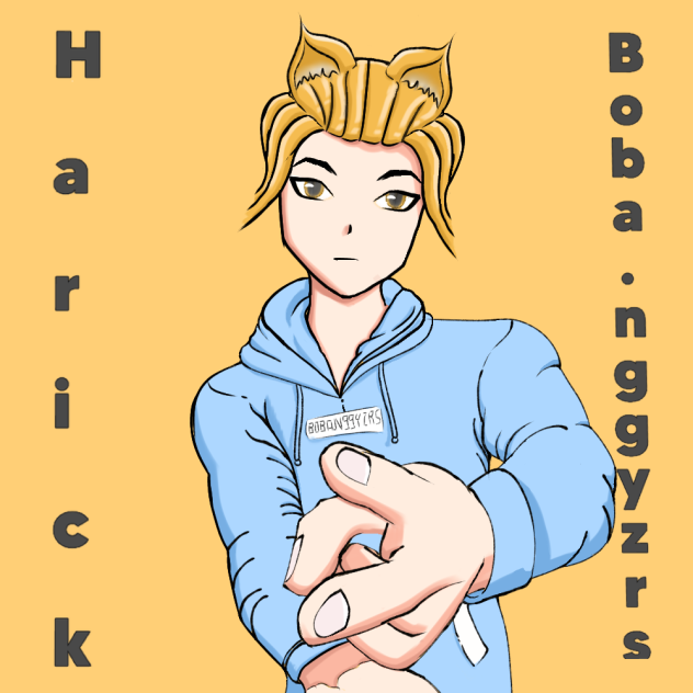 My Oc( HARICK ) @boba.nggyzrs - ibisPaint