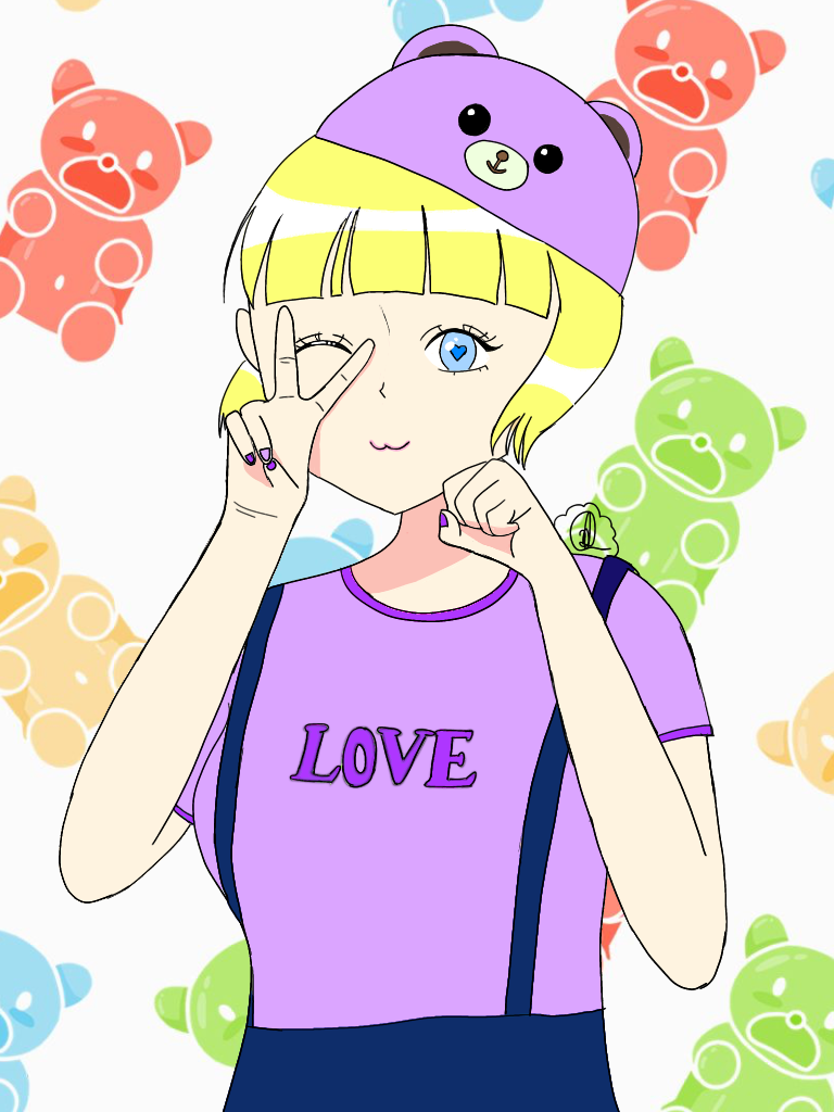 Gummy_bear_girl - ibisPaint