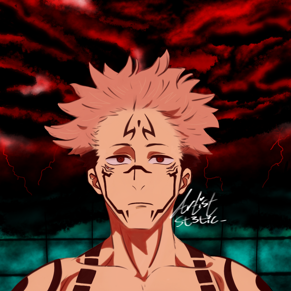 Sukuna Malevolent Shrine - ibisPaint