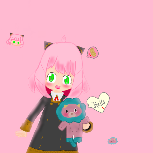 'Anya like a peanut' - ibisPaint