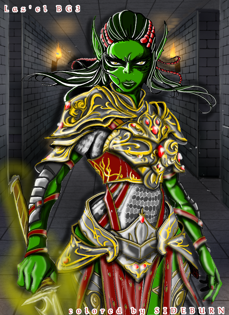 Laz'el BG3 - ibisPaint