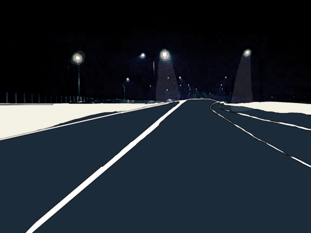 ワンガンハイウェイwangan highway - ibisPaint