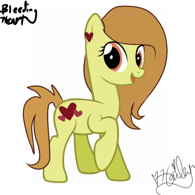 Bleeding Heart--Basic Speedpaint - ibisPaint