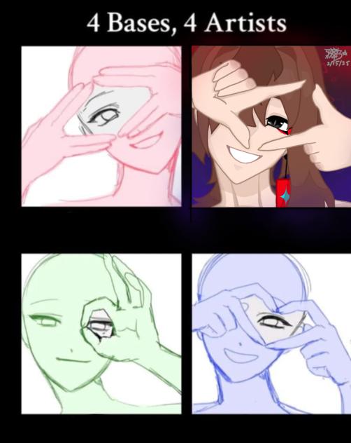 4 Bases, 4 Artists (1) - ibisPaint