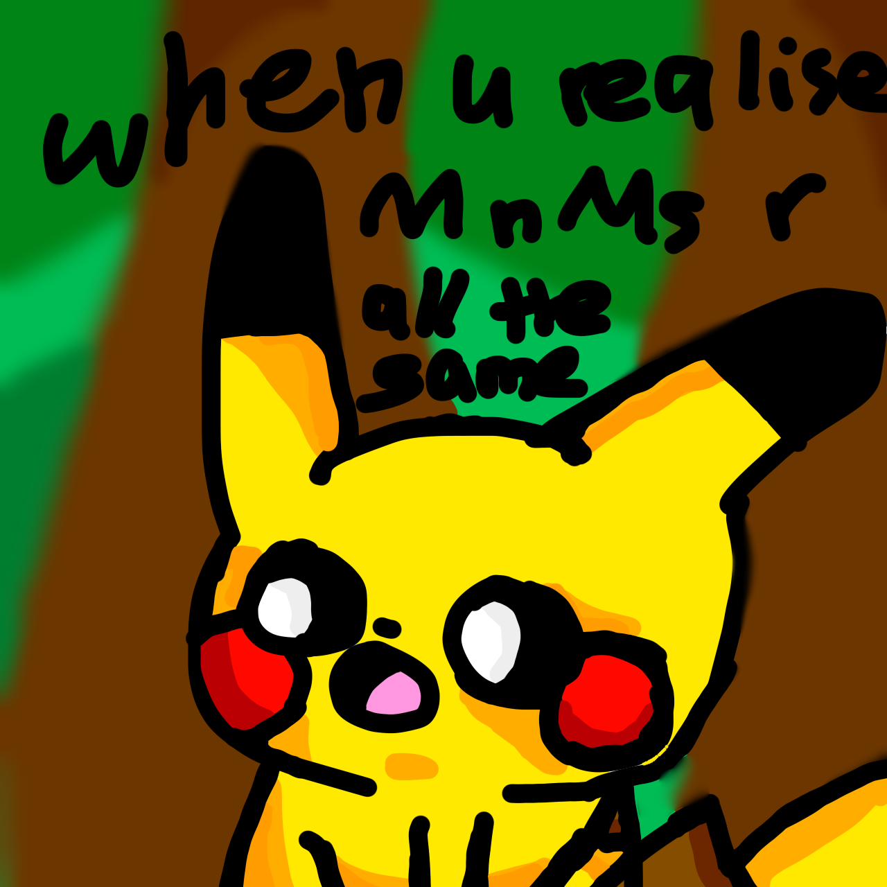 Surprised Pikachu - ibisPaint