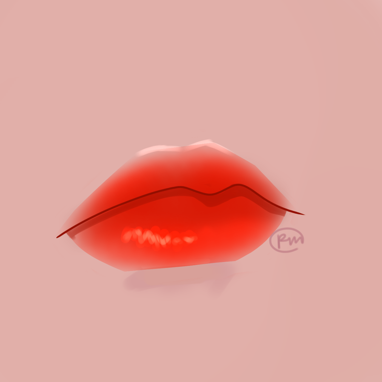 Lips (again bro) 😥 - ibisPaint