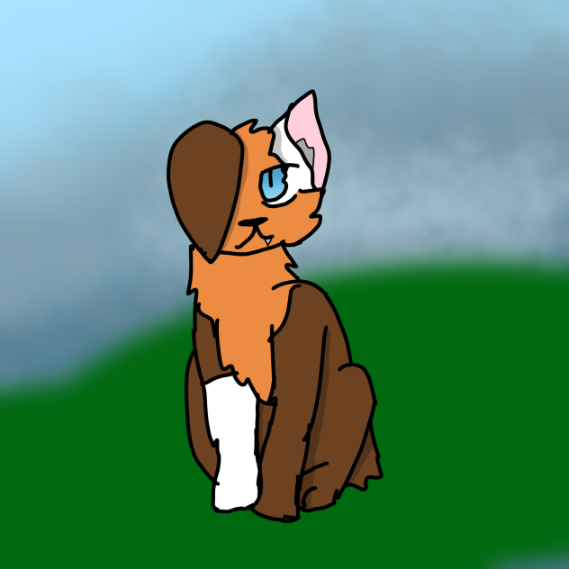 RenKit sitting - ibisPaint