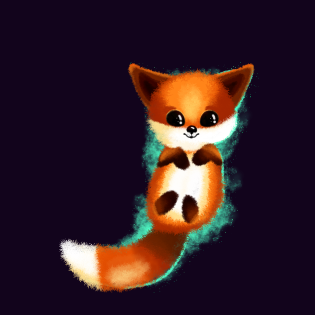 Cute Little Fox - ibisPaint