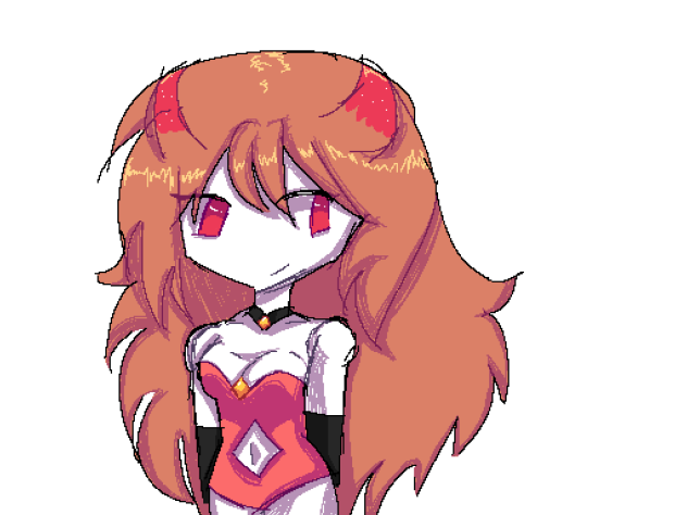 cute demon girl - ibisPaint