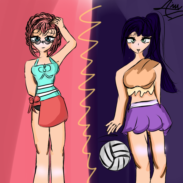 summer girls - ibisPaint