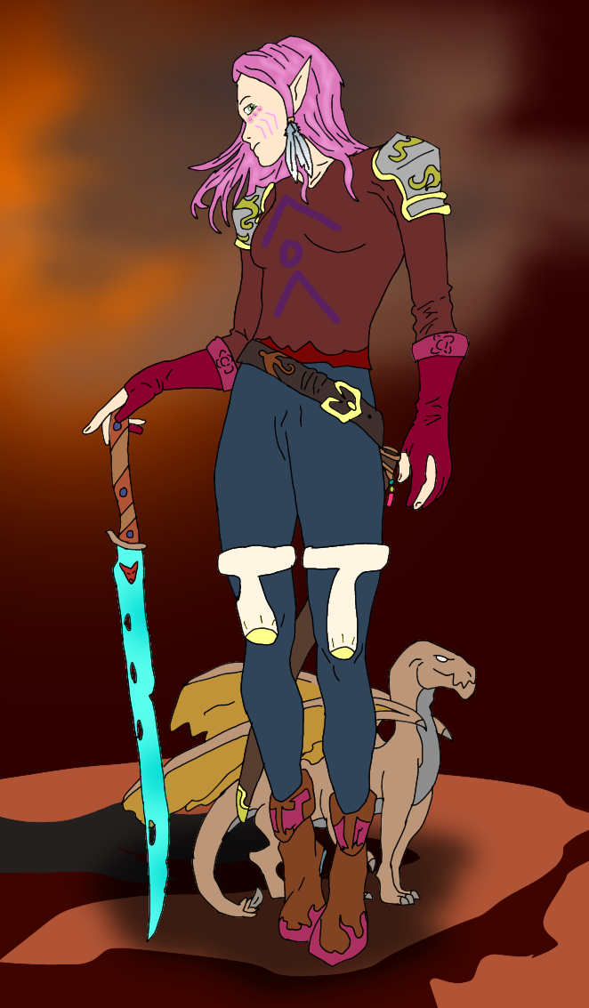 War-ready Daffodil - ibisPaint