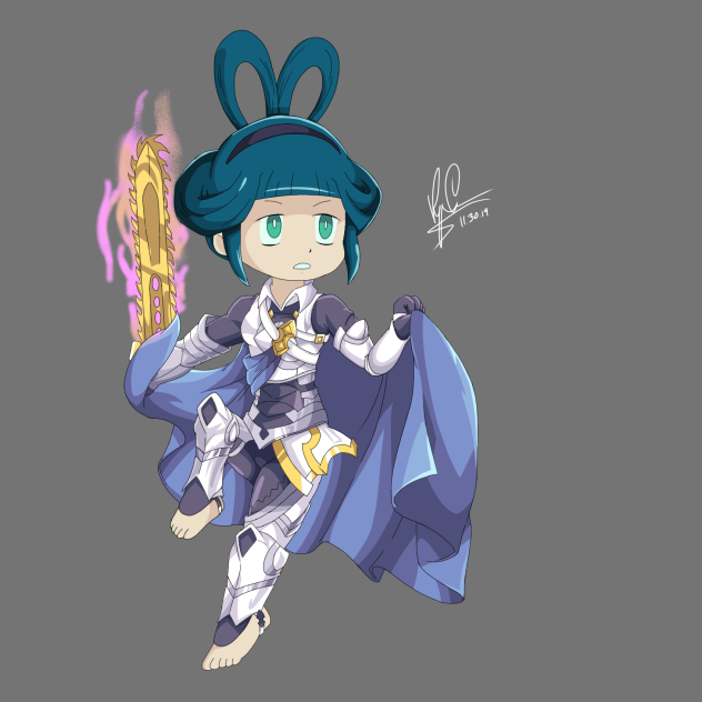 Princess Pearl as Corrin (female) - ibisPaint