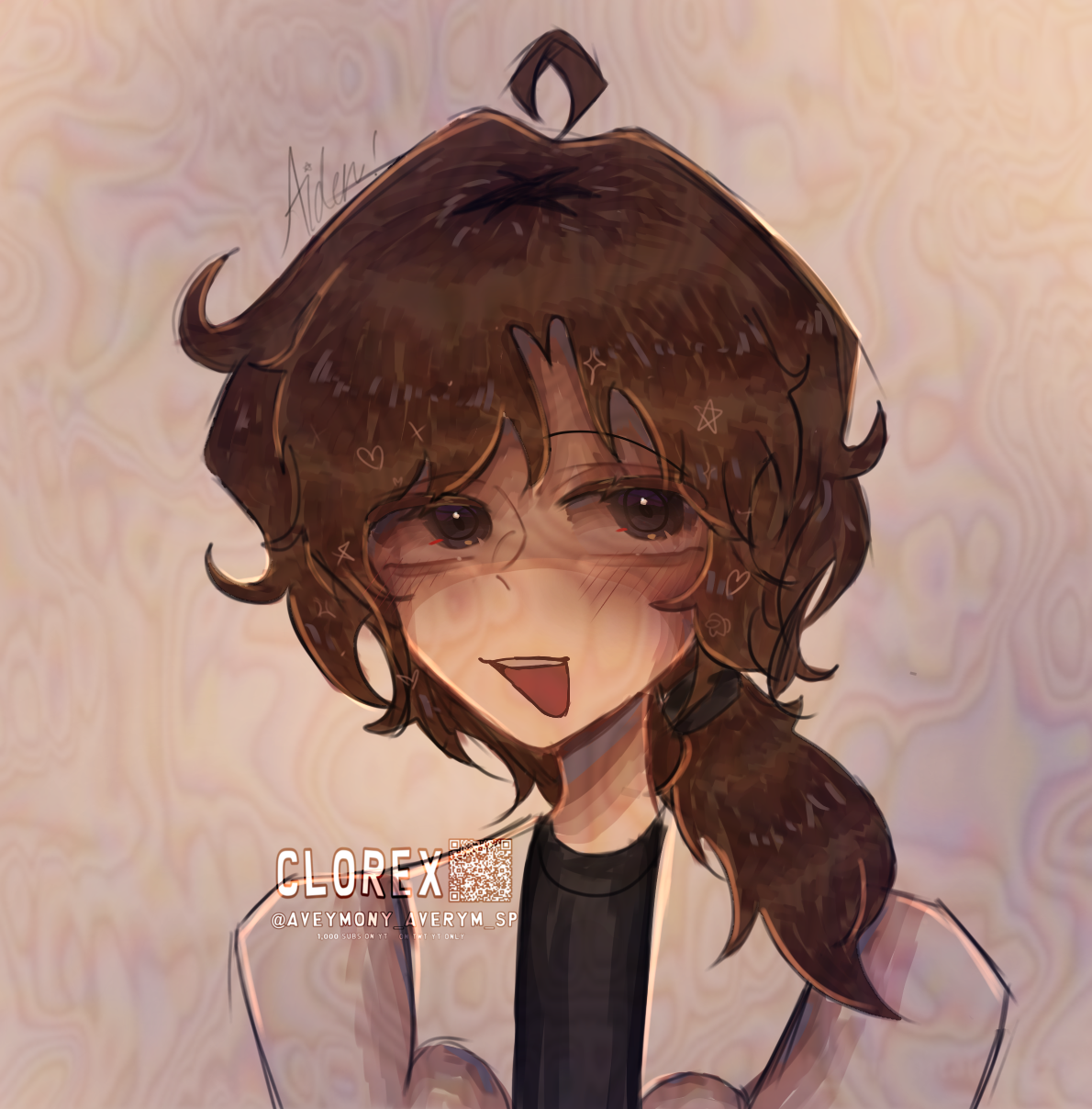 Aiden my oc eeee 🤠🤠 - ibisPaint