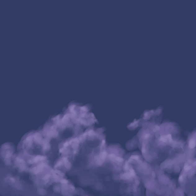 Pemandangan #3 Awan - ibisPaint