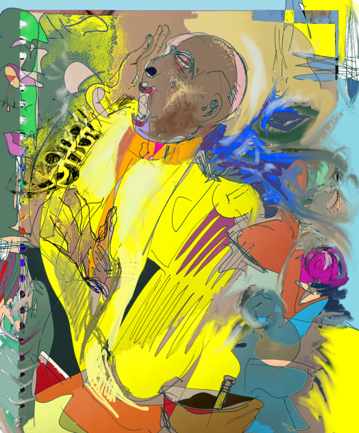 Jukai Peace Monk - ibisPaint