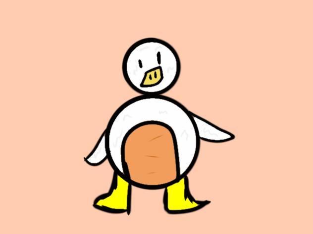 A duck animation because why not - ibisPaint