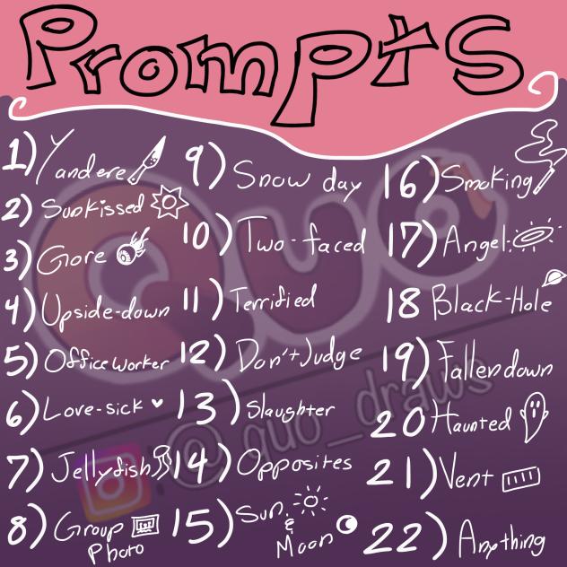 Quo’s Prompt List - ibisPaint