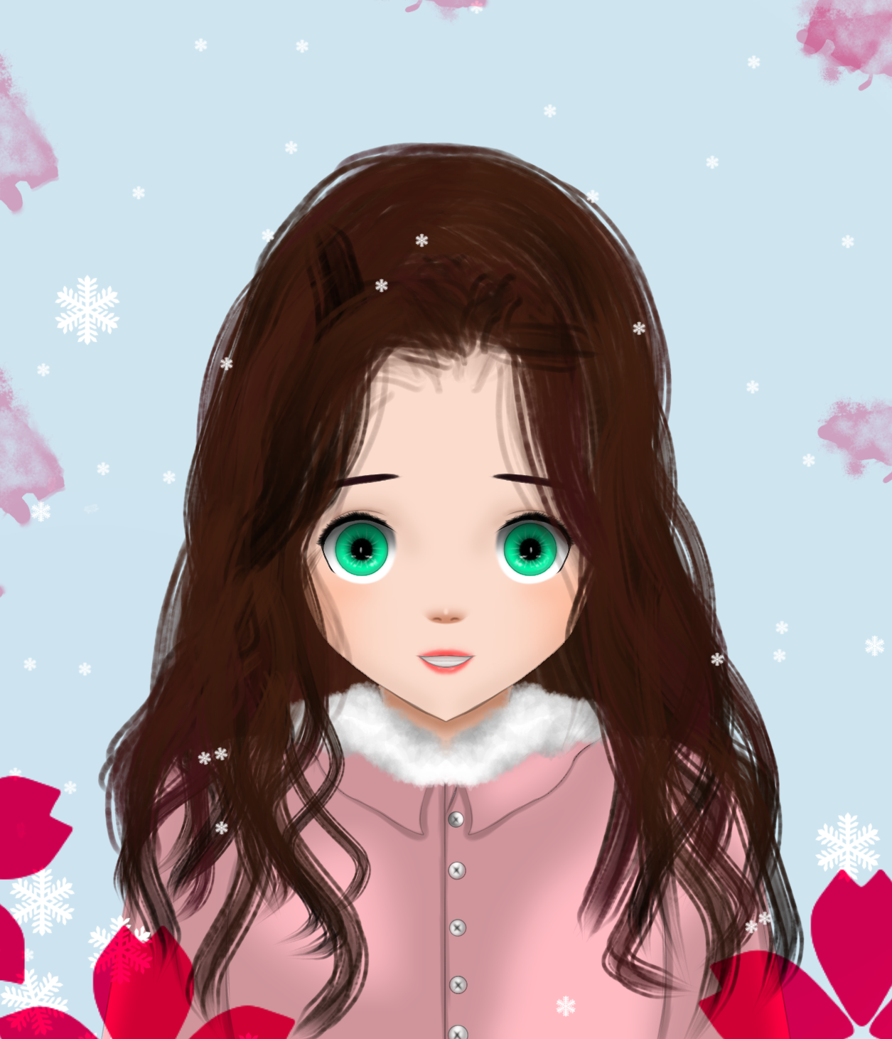 Snowy day - ibisPaint