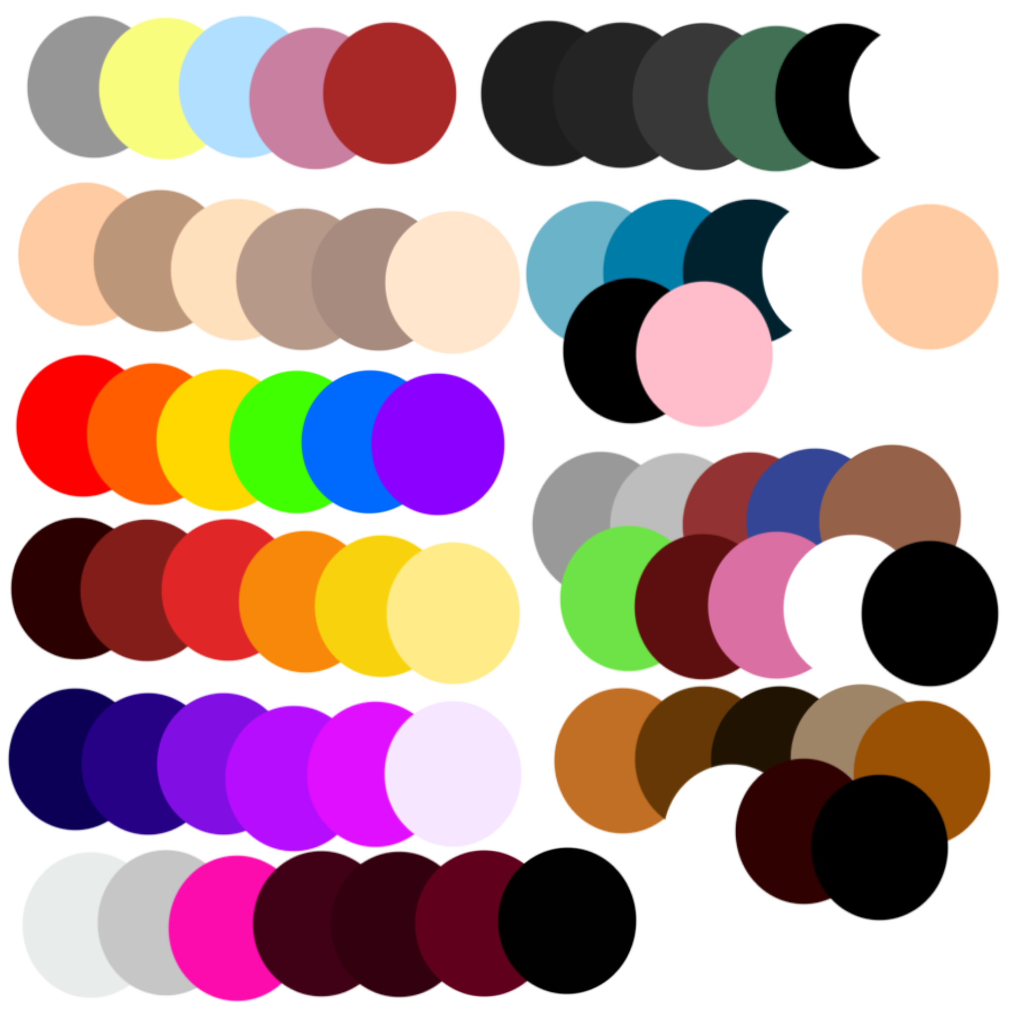 My colour palete lol - ibisPaint