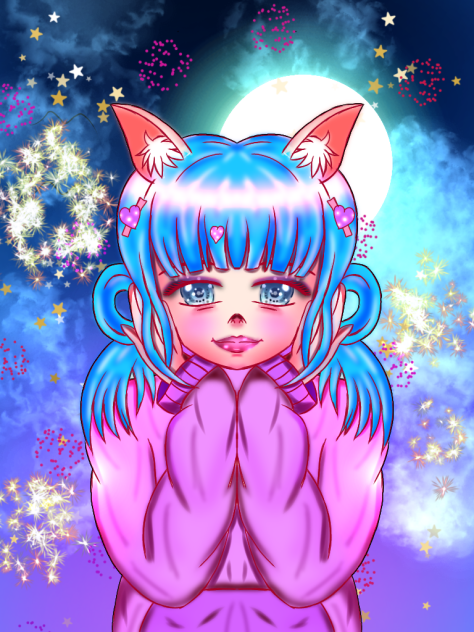 Neko💙 - ibisPaint