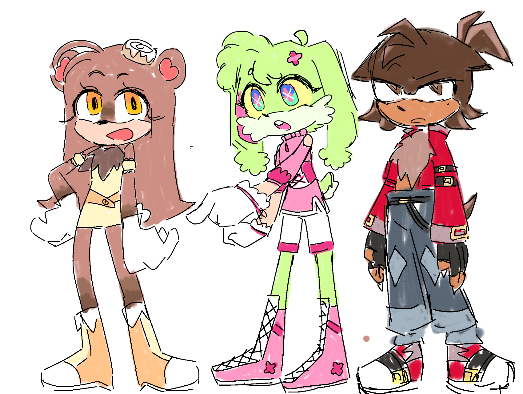 Teeny Tiny Sonic AU lol - ibisPaint