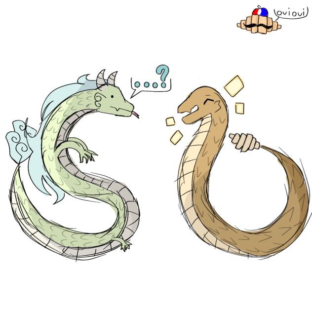 Dragons & snakes - ibisPaint